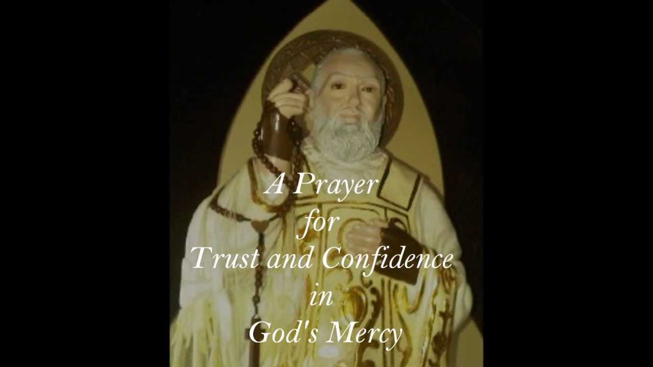 Prayer for Trust and Confidence in God's Mercy - YouTube
