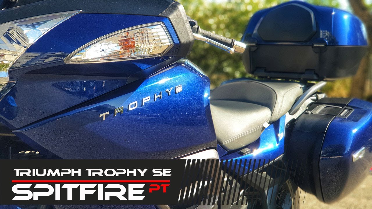 Triumph Trophy SE ★ Review & TestRide ★ ENGLISH - YouTube