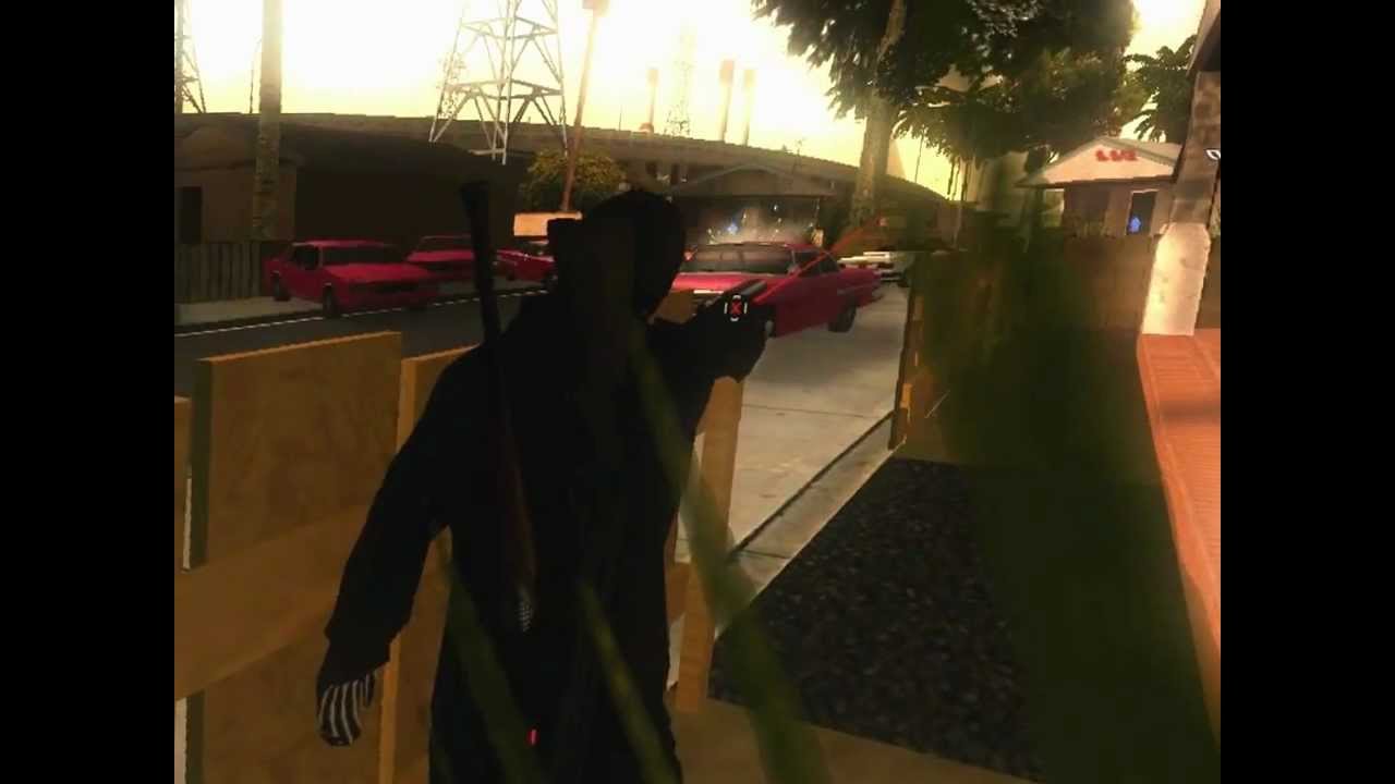 Grove Street Gang vs The Ballas [Samp-Real-Life] - YouTube