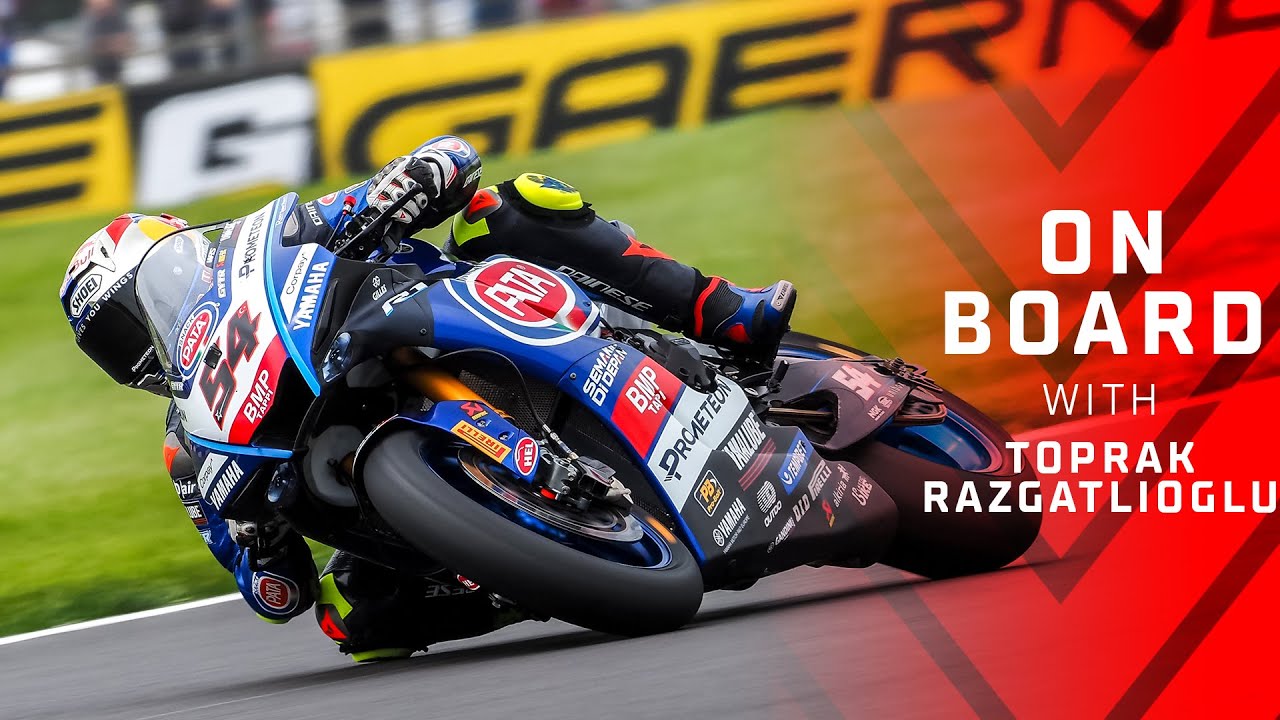 Jump ONBOARD with Toprak at Donington 💨 | #GBRWorldSBK 🇬🇧 - YouTube