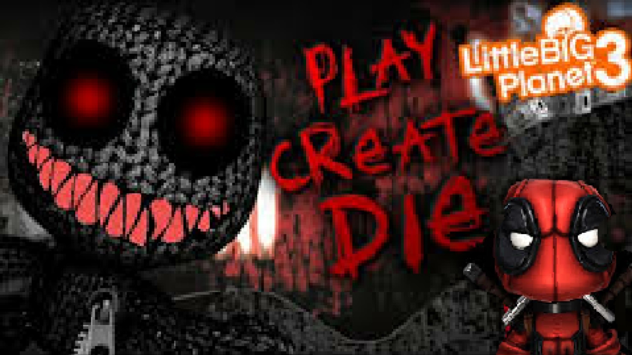 LITTLE BIG PLANET 3( EVIL SACKBOY . EXE EDITiON) - YouTube