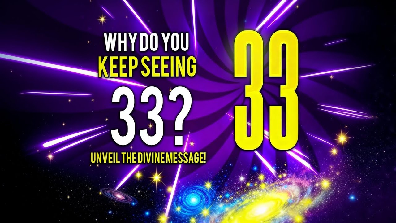 Why Do You Keep Seeing 33? Unveil the Divine Message! - YouTube