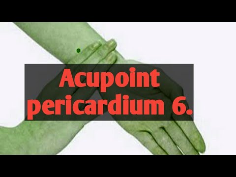 Acupressure point Pericardium 6, its location and uses. - YouTube