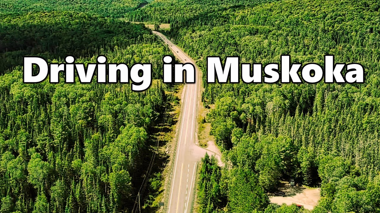 We Drove in Muskoka - The Best Scenic Drive in Ontario - YouTube