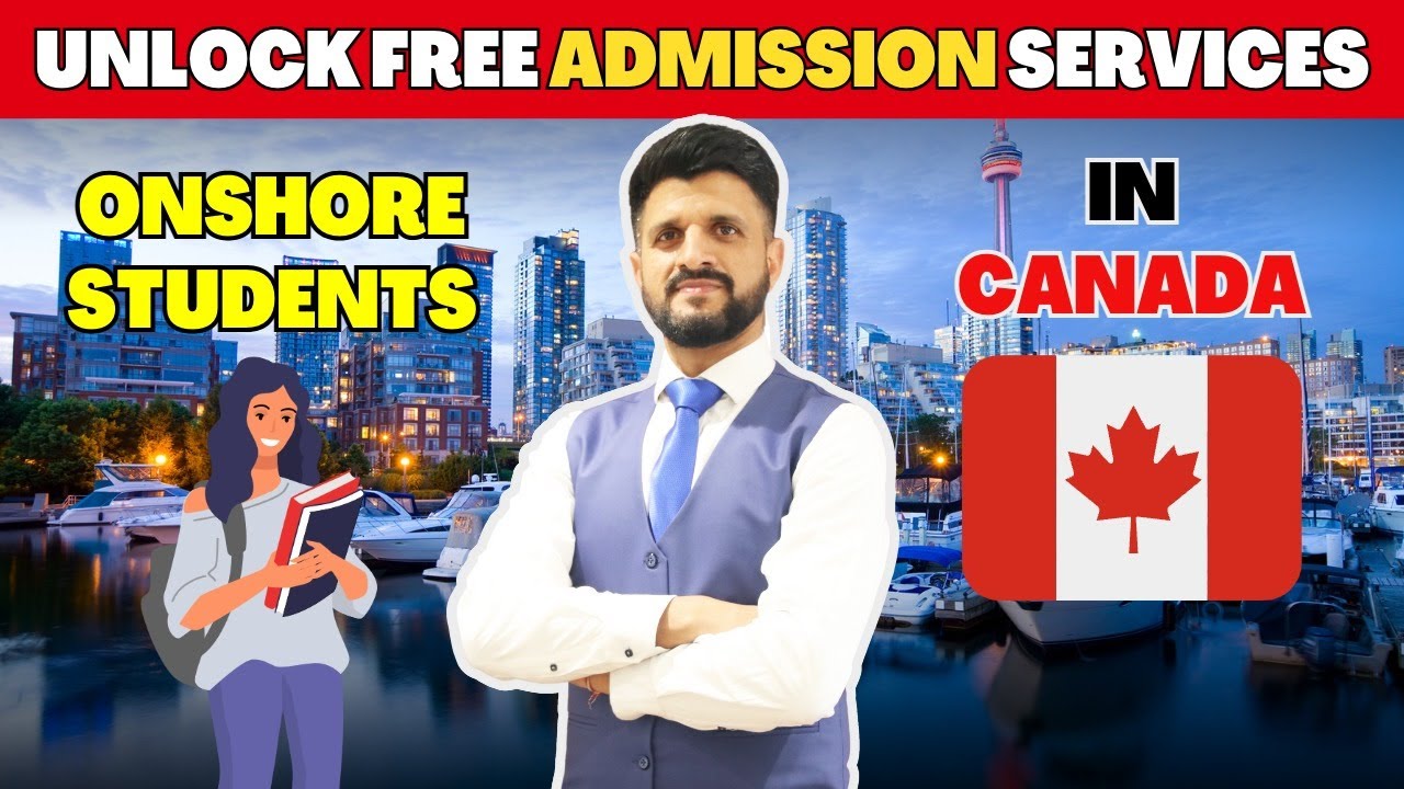 Unlock Free Admission Services for Onshore Students in Canada | Crown Immigration - YouTube