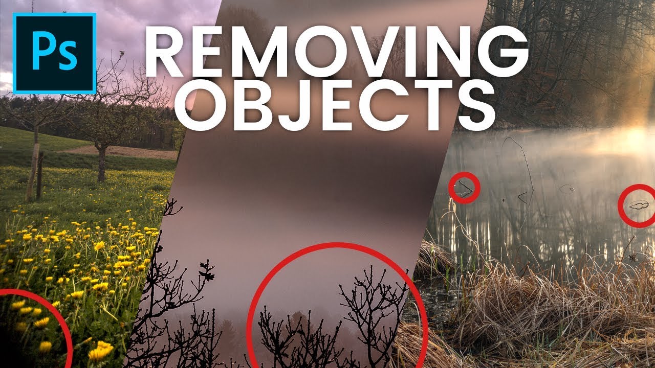 Remove Objects in Photoshop with Healing Brush, Clone Stamp and Content ...