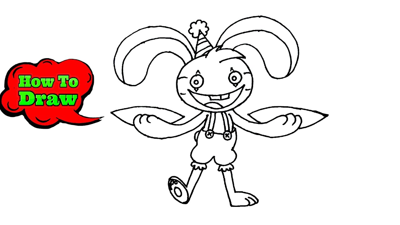 How To Draw Bunzo Bunny | Poppy Playtime Chapter 2 Bunz Bunny Drawing ...