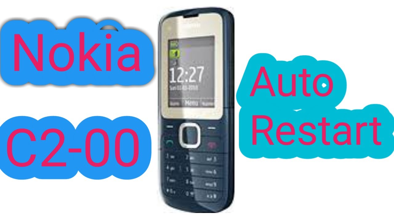 auto restart nokia c2 00 nokia restart solution - YouTube