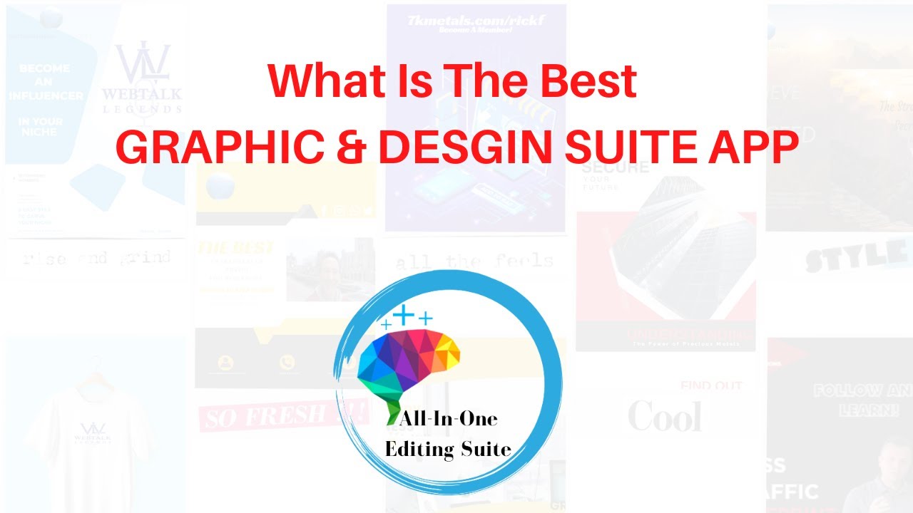 What Is The Best Graphics And Design Suite App - YouTube