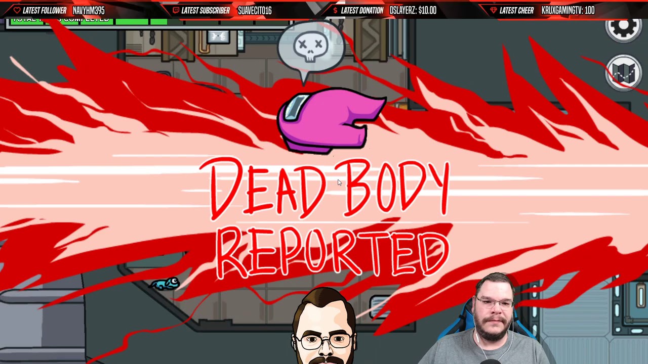 Among Us stream with Misterjoker, Br0dyman, TangoTek, ImpulseSV ...