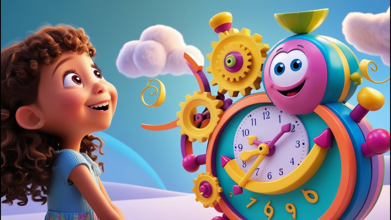 Time-Tick Tickle Clock is a lively and fun song that turns telling time ...