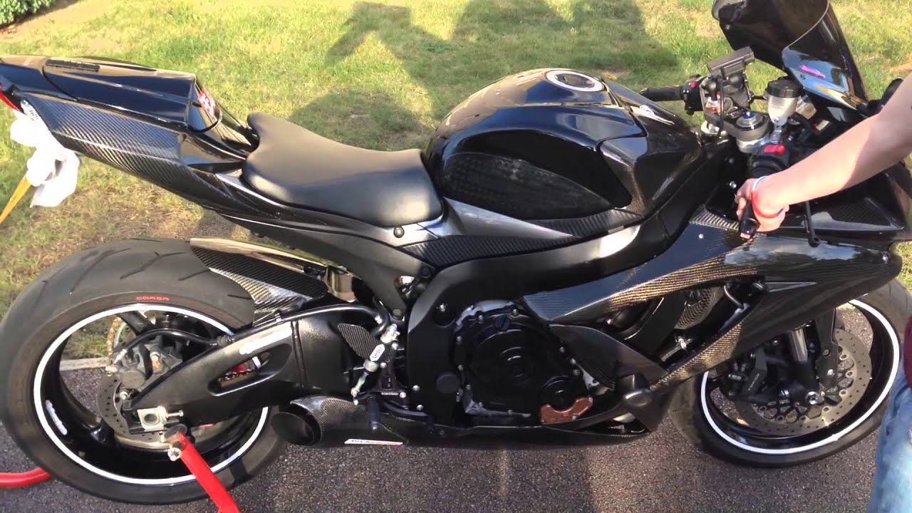 Taylor made GSXR 750 k8 - YouTube