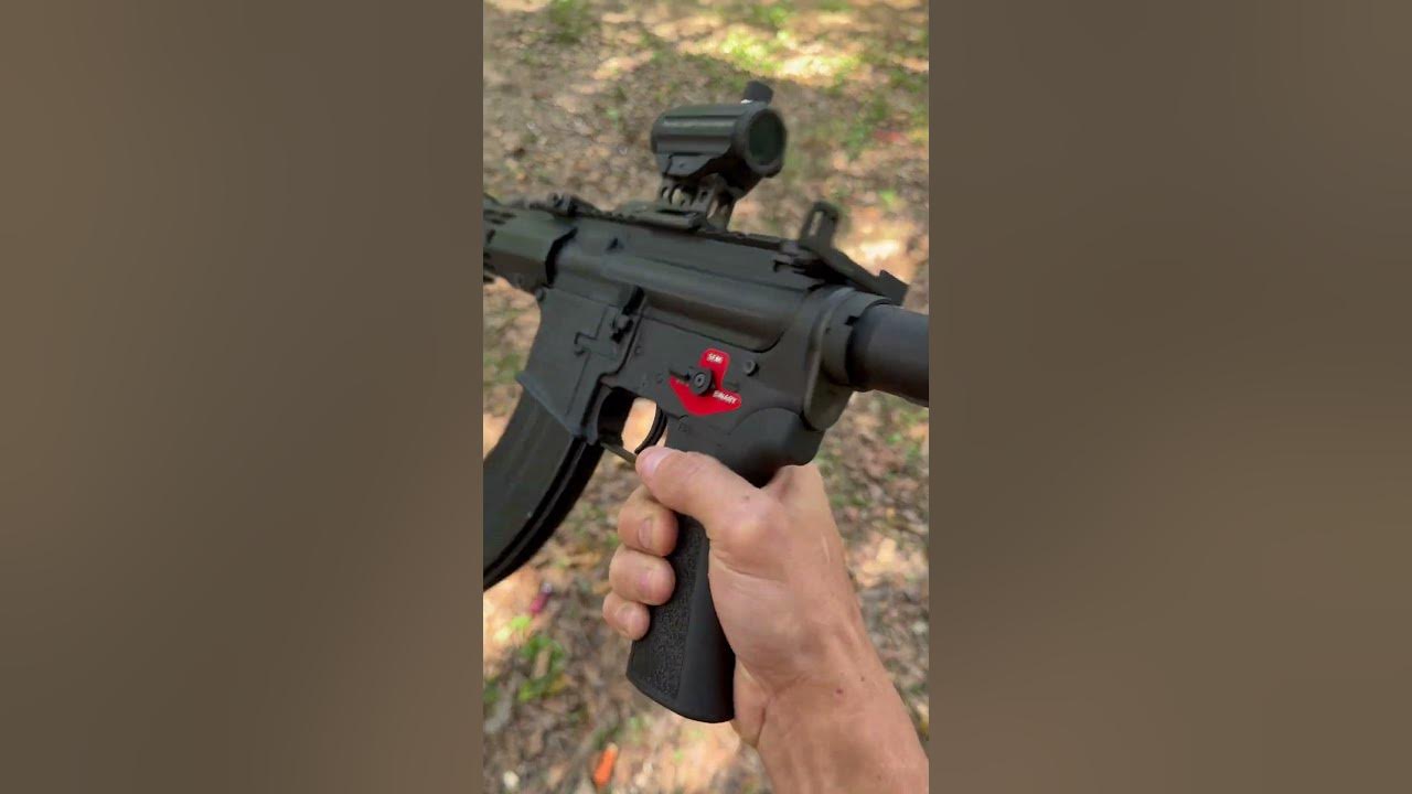 7.62 7.5” arp with a Franklin armory binary lower - YouTube