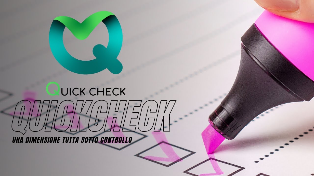 QuickCheck, un aiuto indispensabile - YouTube