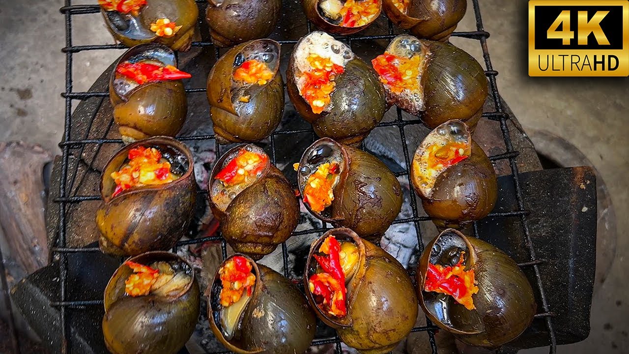 THE MOST TASTY SPICY SNAILS | Asian Food @foodatasty - YouTube