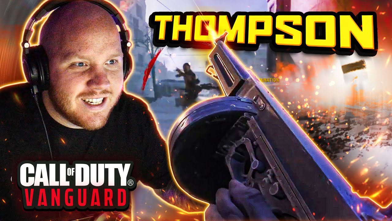 TRYING THE THOMPSON IN COD VANGUARD! - YouTube