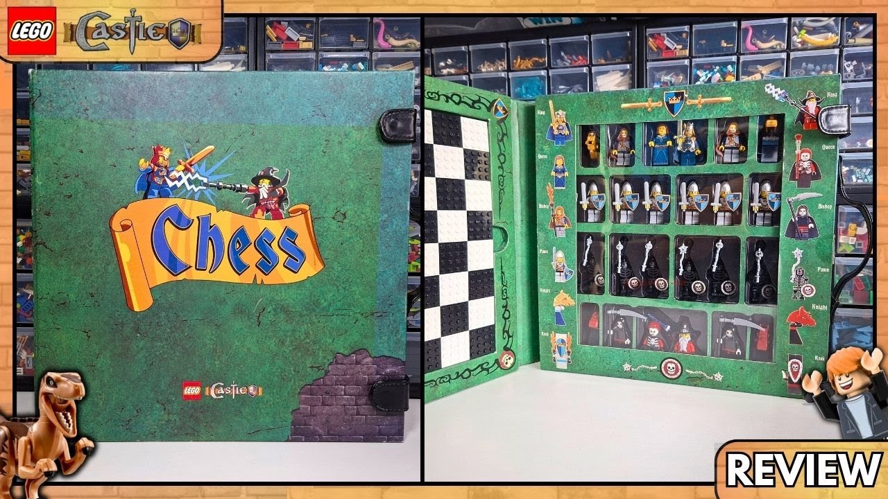 ¡NECESITAS ESTE AJEDREZ! - LEGO Castle: Fantasy Era Chess set(852001 ...