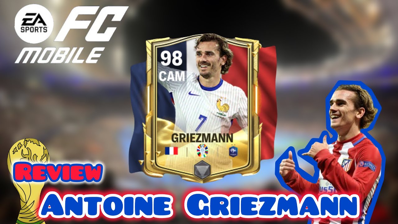 Fc Mobile | กองกลางชาวฝรั่งเศส “ Antoine Griezmann “ - YouTube