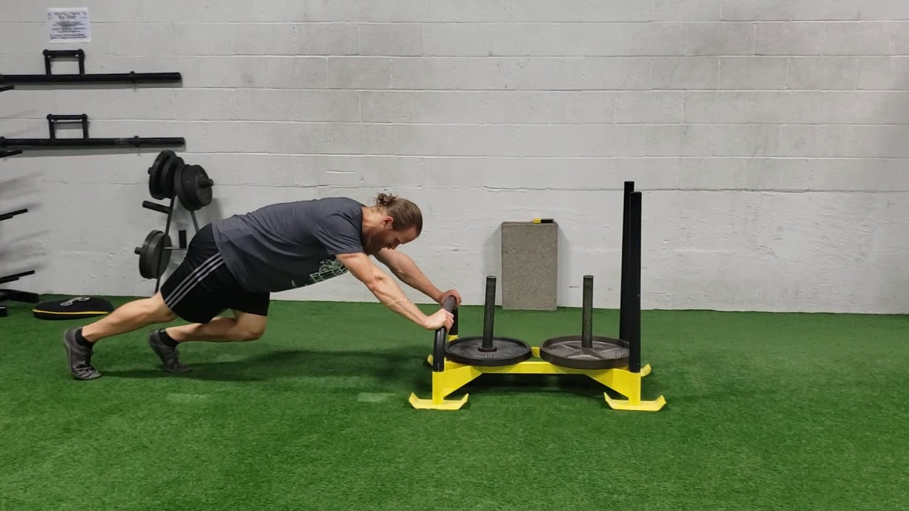 Low Sled Push - YouTube