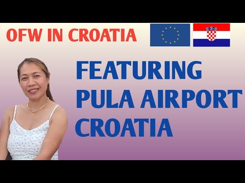 PULA AIRPORT/ZRAČNA LUKA PULA IS LOCATED IN (ISTRIA) PULA CROATIA - YouTube