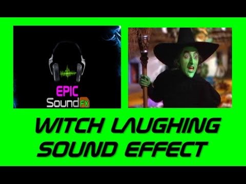 WITCH laughing sound effect - EPICsoundFX - YouTube