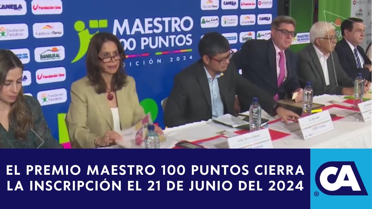 "Maestro 100 puntos" evento que honra a directores y maestros - YouTube