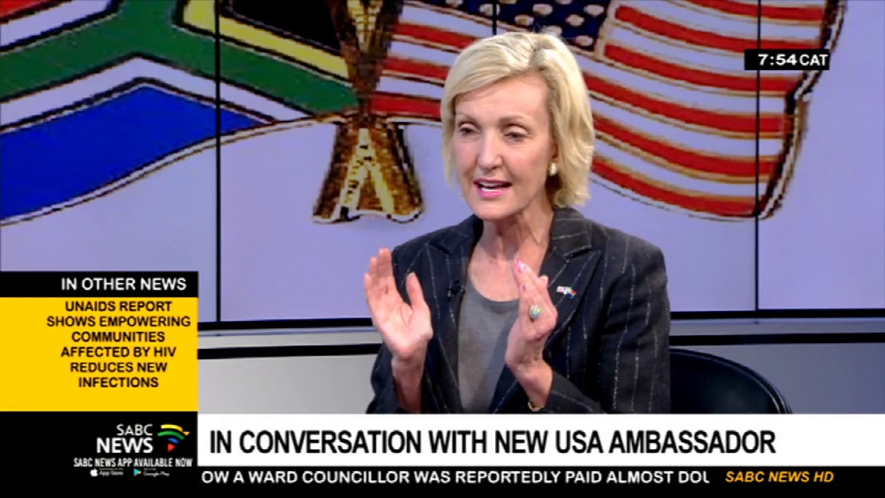 In conversation with new USA Ambassador to South Africa - YouTube