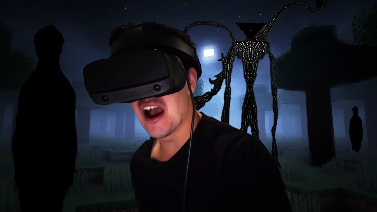 Minecraft's Broken Script in VR is TERRIFYING... - YouTube