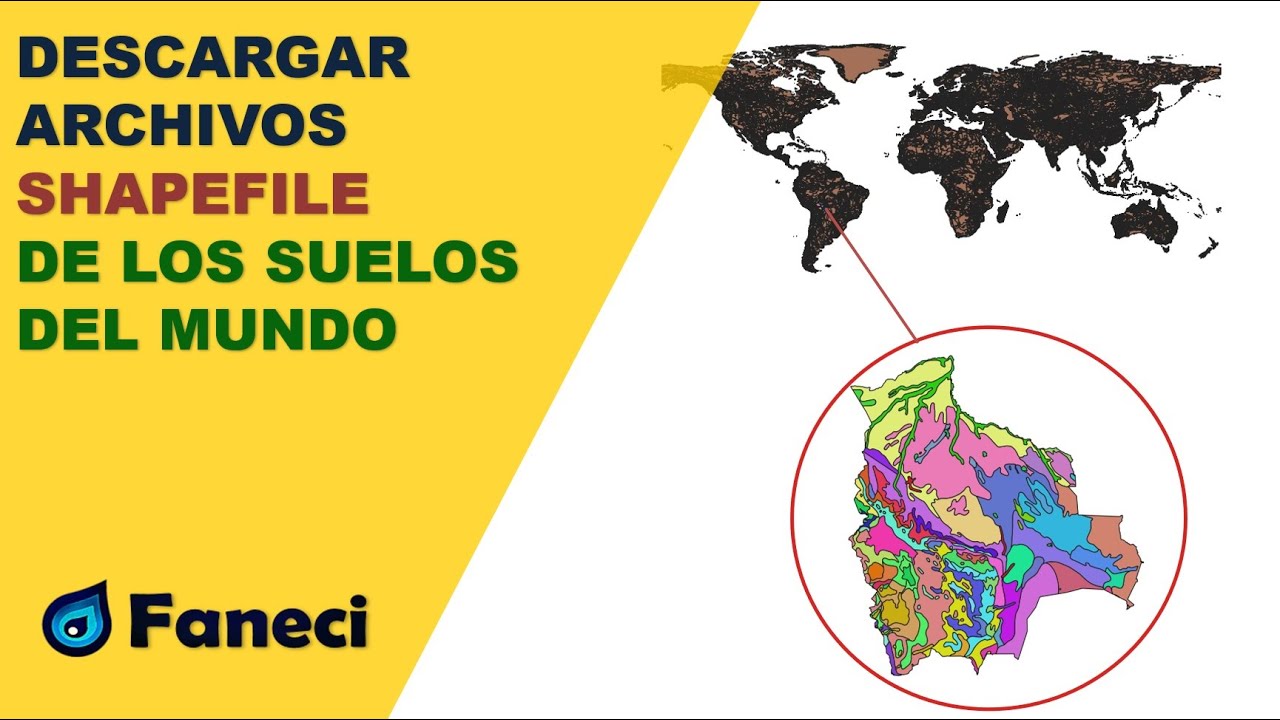 DESCARGAR ARCHIVOS SHAPEFILE DE LOS SUELOS DEL MUNDO - YouTube