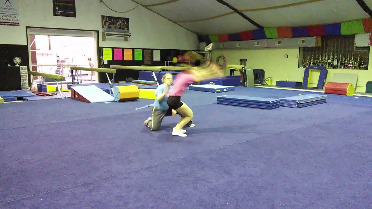 Round-off Back Handspring - YouTube