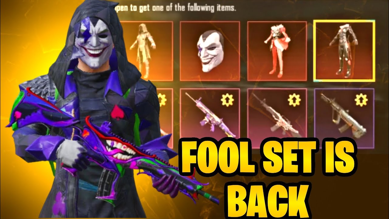 FOOL SET IS BACK | FOOL M416 | UPGREADEBLE GUNS. - YouTube