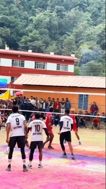 🇳🇵Himal Sunari dai ko lipatar 🥰spikes Saroj Bardewa😱..!!🏐 - YouTube