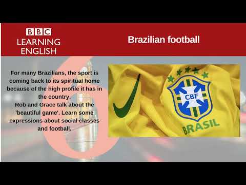 Brazilian football. | 6 Minute English.