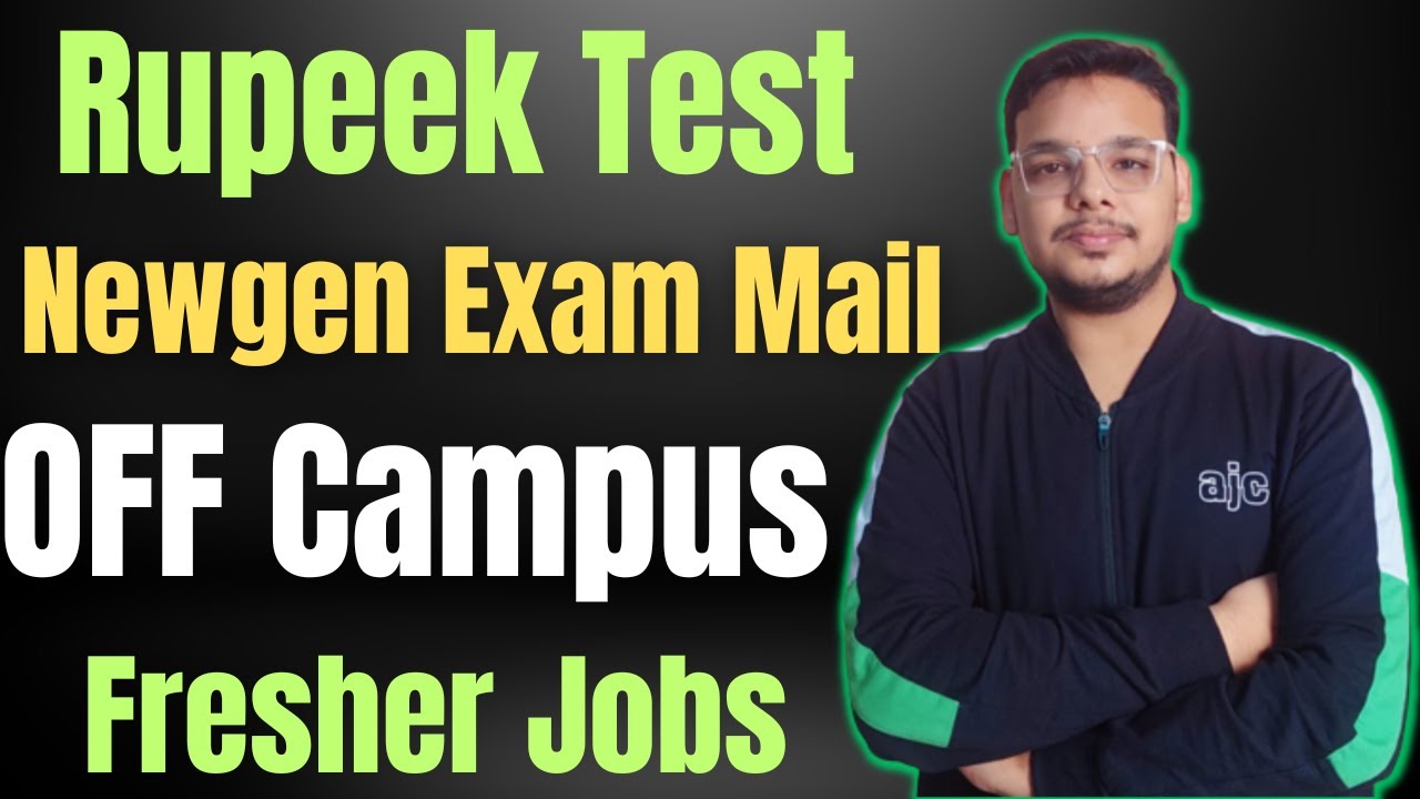 Rupeek Direct Hiring Update | VisAi Assessment | Newgen Exam | OFF ...