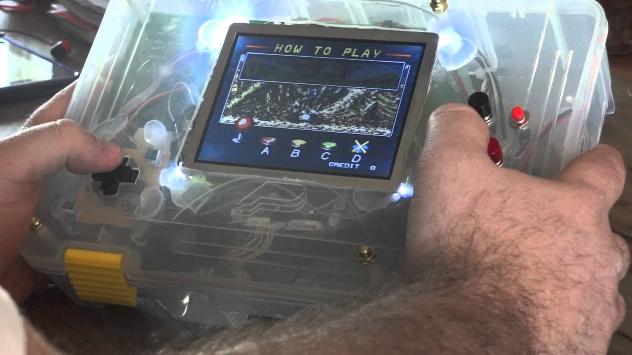 My portable NEO GEO MVS - YouTube