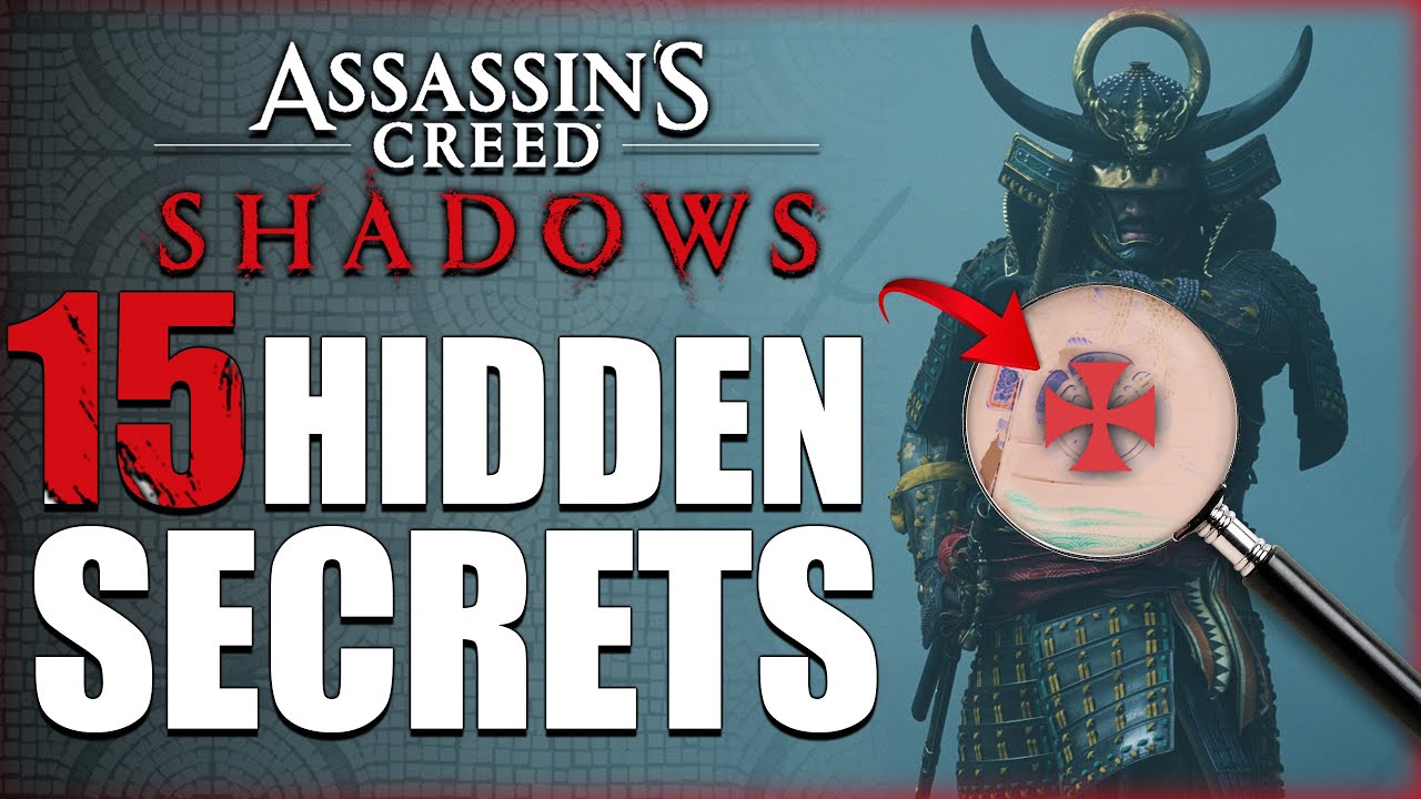 15 Hidden SECRETS in Assassin's Creed Shadows... - YouTube