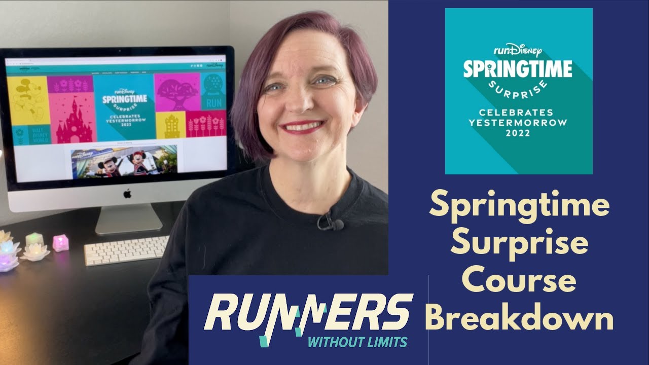 RUNDISNEY 2022 SPRINGTIME SURPRISE COURSE MAP BREAKDOWN PART 2 - YouTube