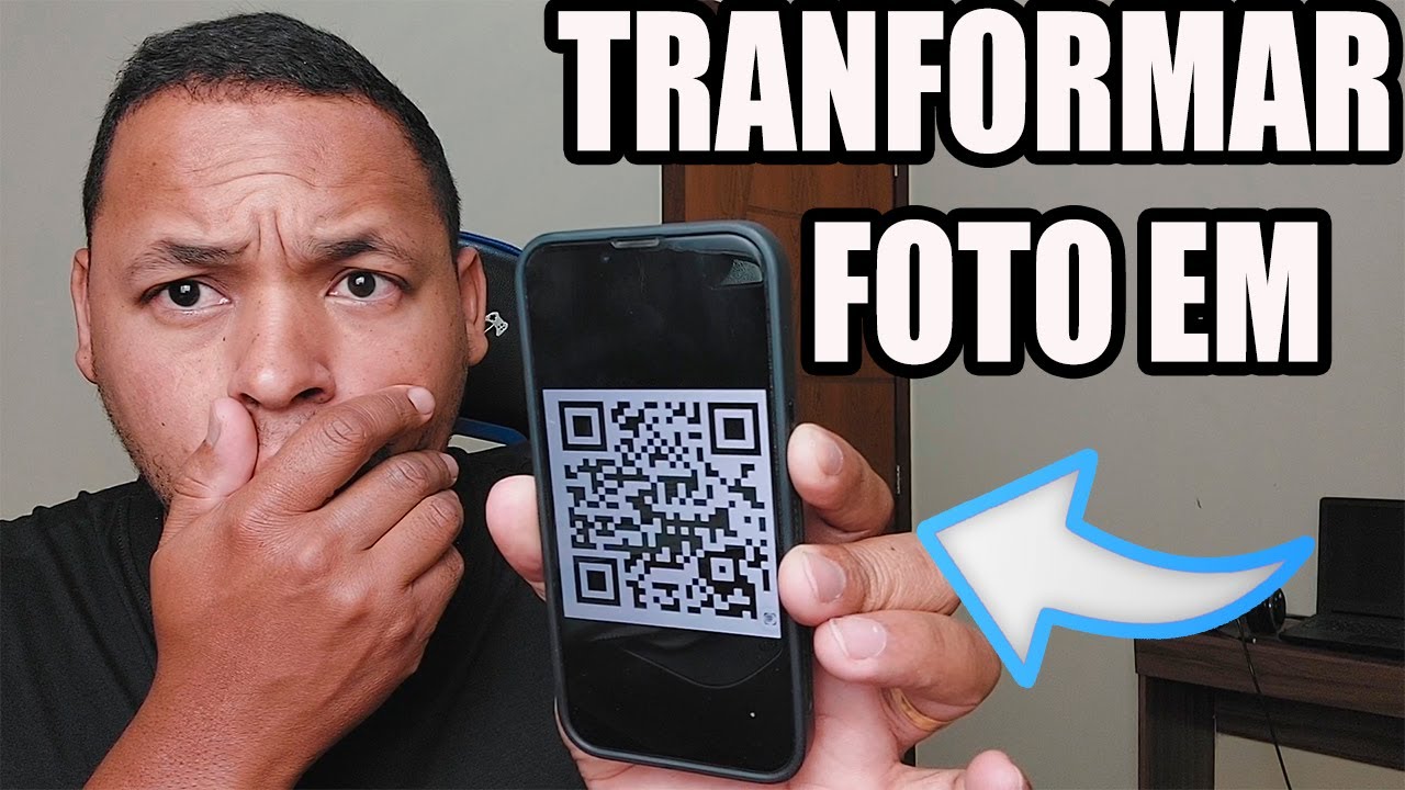 COMO TRANSFORMAR IMAGEM FOTO EM QR CODE | transformar sua imagem em ...
