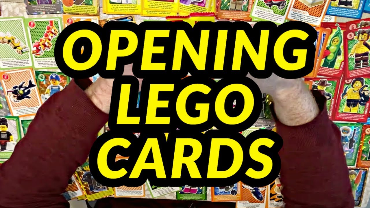Opening 21 packs of LEGO cards - Part 2 - YouTube