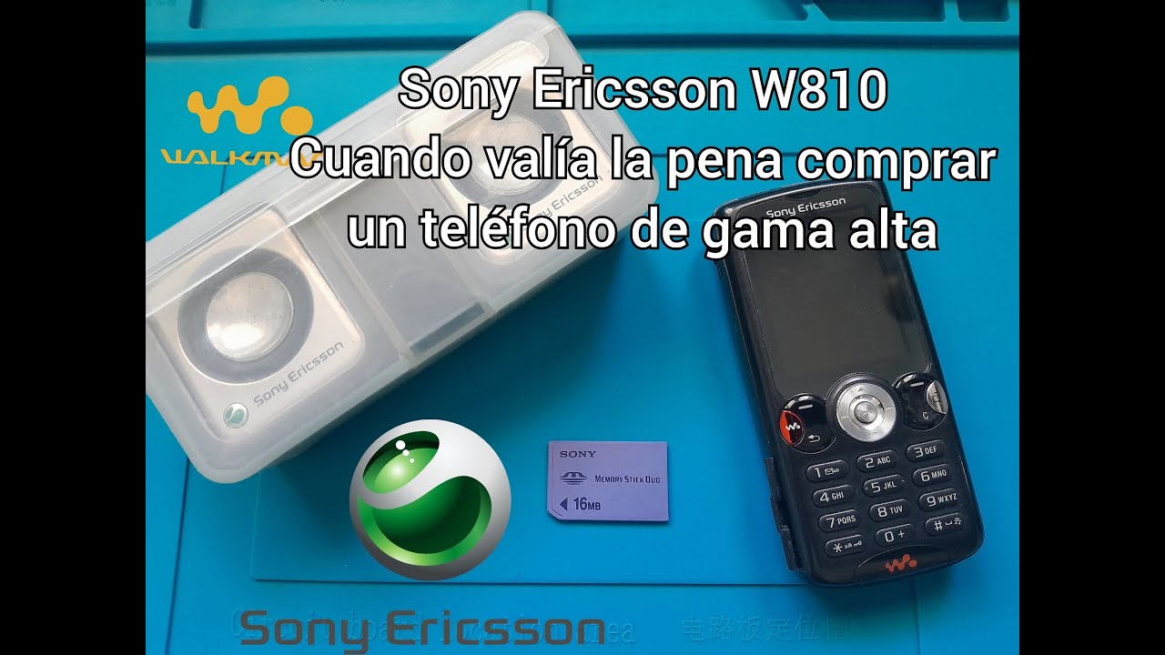 Sony Ericsson W810i,cuando valía la pena comprar un teléfono de gama ...