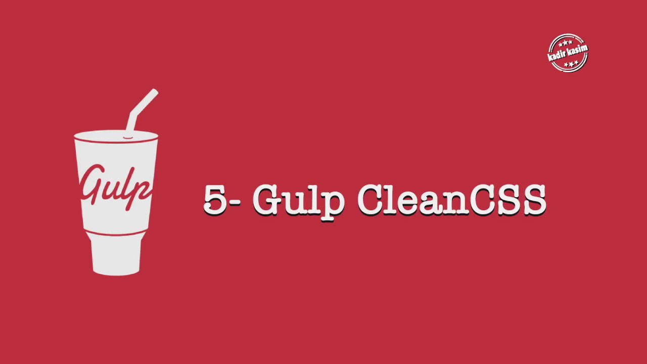 Gulp CSS Minify - cleanCSS - YouTube