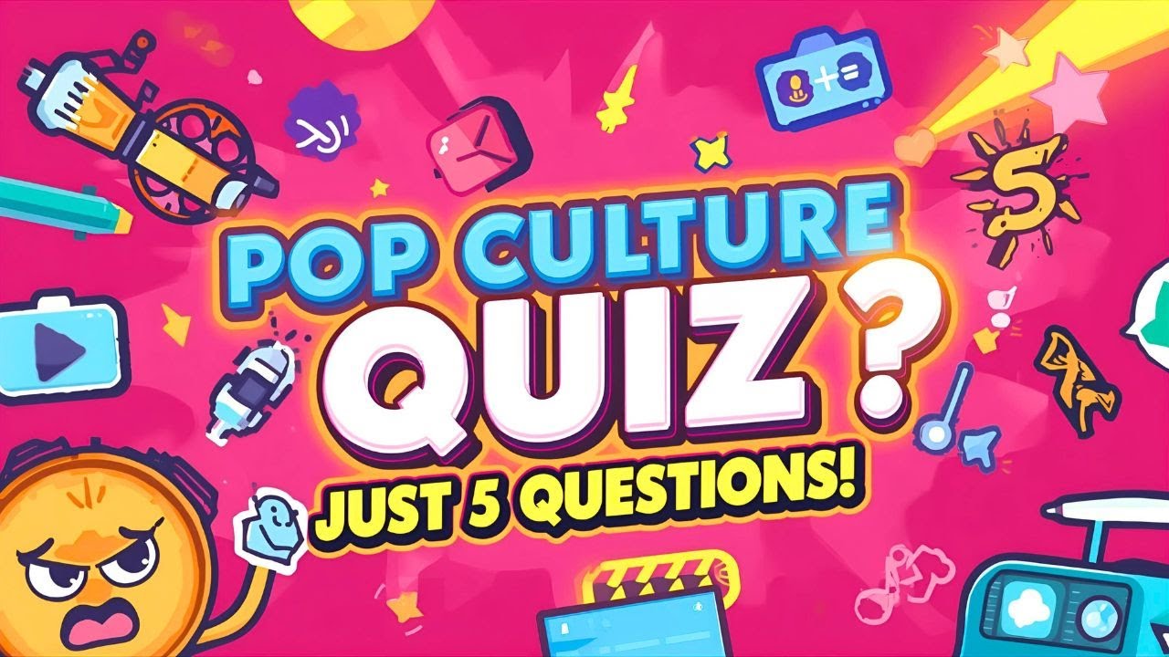 🍿 POP CULTURE BUFF? 5 Quick Quiz 💡 - YouTube