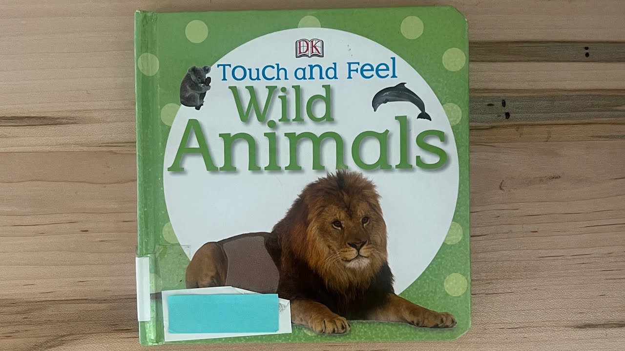 Touch and Feel Wild Animals - Read along with me - YouTube