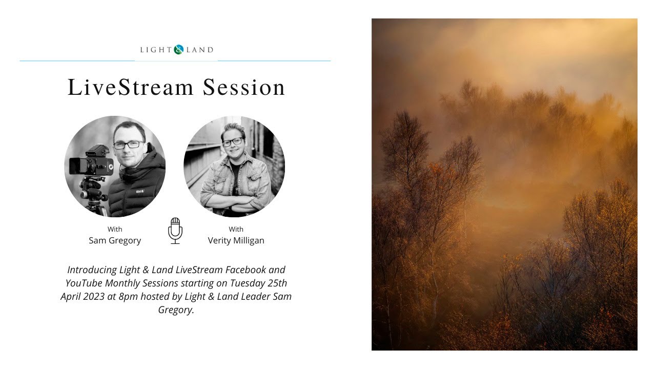 Livestream - 'Behind The Lens' with Verity Milligan & Sam Gregory - YouTube