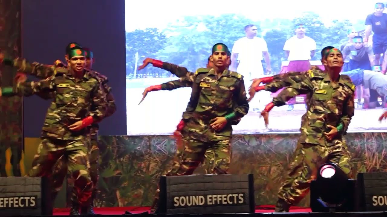 Bangladesh Army Dance | Bangladesh army | নবীন সৈনিকদের অসাধারণ নাচ ...