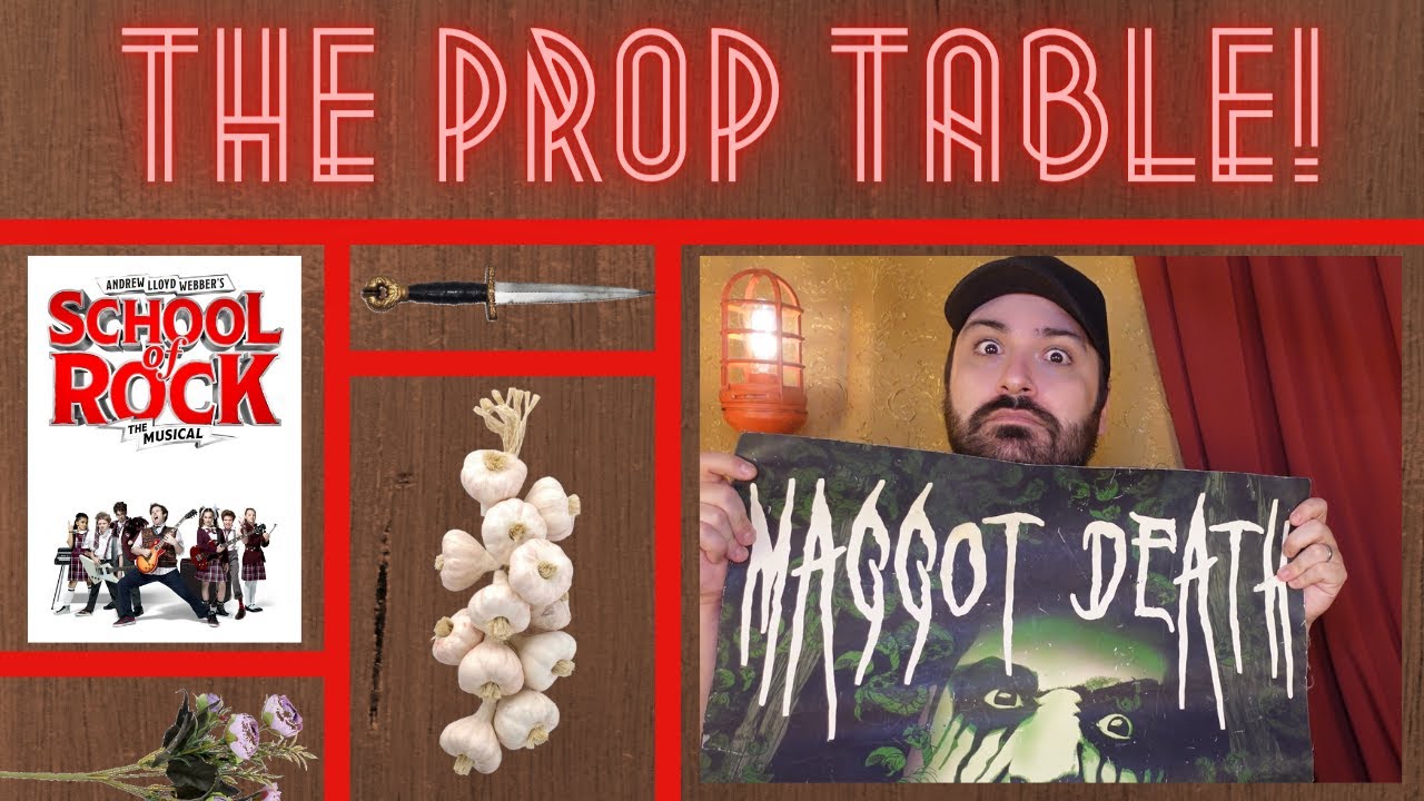 Prop Table Tuesday: A Pair Of Killer SCHOOL OF ROCK Props! - YouTube