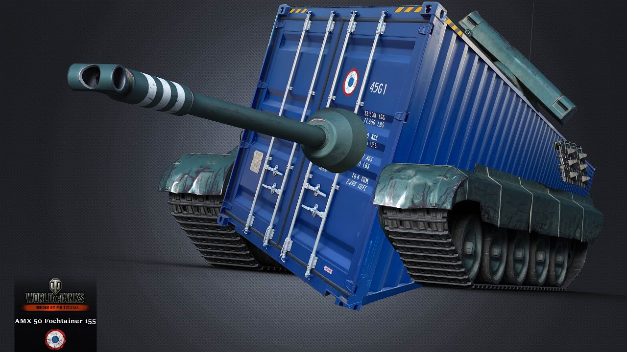 AMX 50 Foch 155 #4 / 6300 DMG / Full HE - YouTube