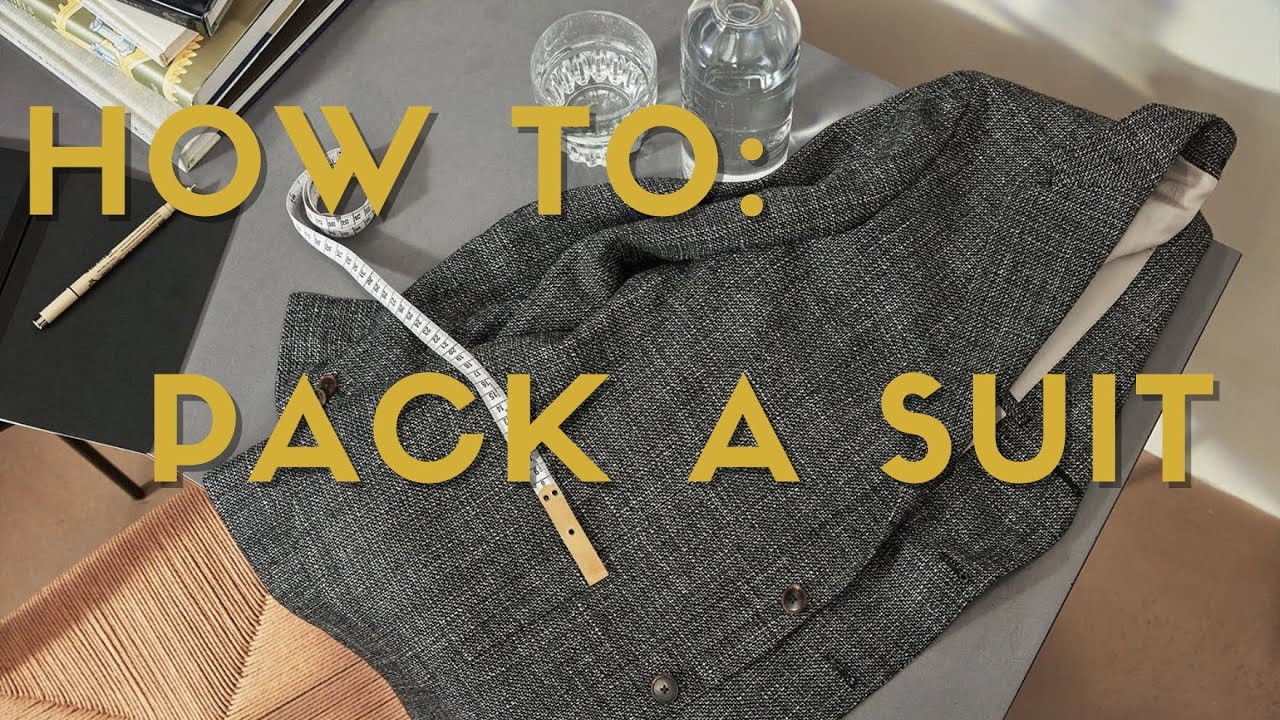 How To Pack a Suit | ERIC AUSTIN - YouTube