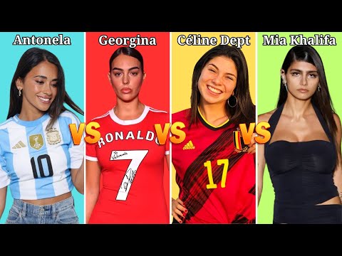 Comparison: Céline Dept vs Antonella vs Georgina vs Mia Khalifa