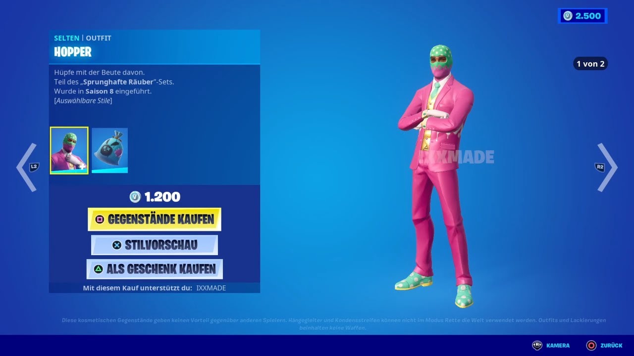 Fortnite Hopper Skin - YouTube